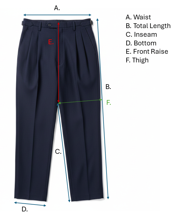 Whipcord trousers – HabilleurJean